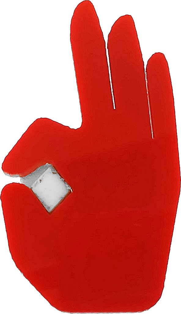 Kappa Alpha Psi Hand Sign Acrylic Symbol Pin Red Walmart