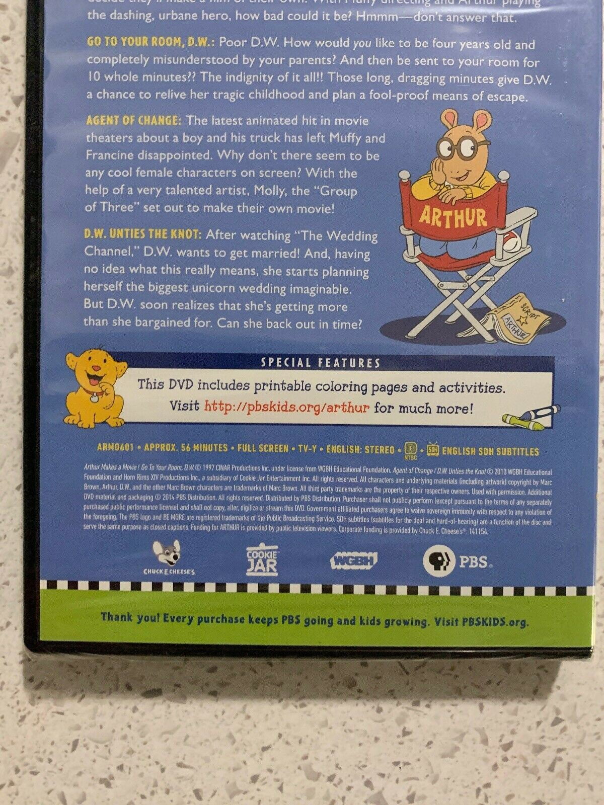 Arthur Pbs Dvd