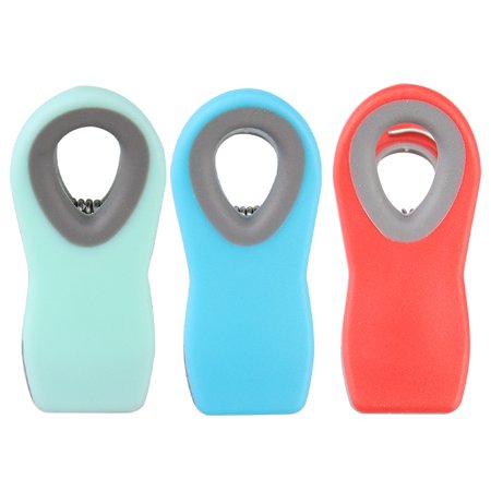 Pack of 10 Bag Clips, Stainless Steel and Heavy Duty Metal Bag Clip ...