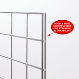 2' x 6' Chrome Portable Grid Panel (Pack of 3) - Walmart.com