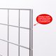 2' x 6' Chrome Portable Grid Panel (Pack of 3) - Walmart.com