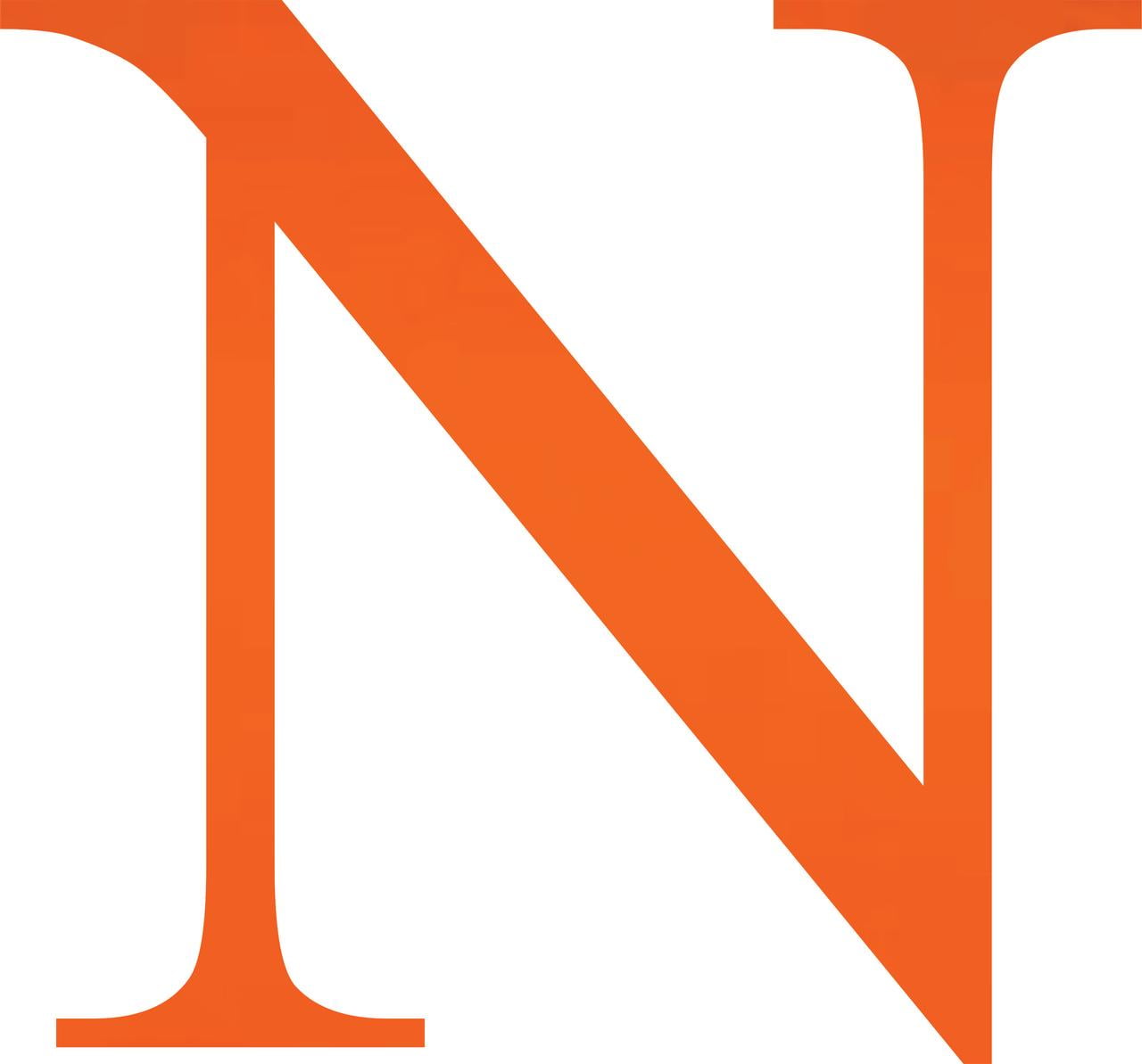 Acrylic Letter N Times, 2'' Tall Fluorescent Orange Acrylic Sign Letter, Choose Your Color ...