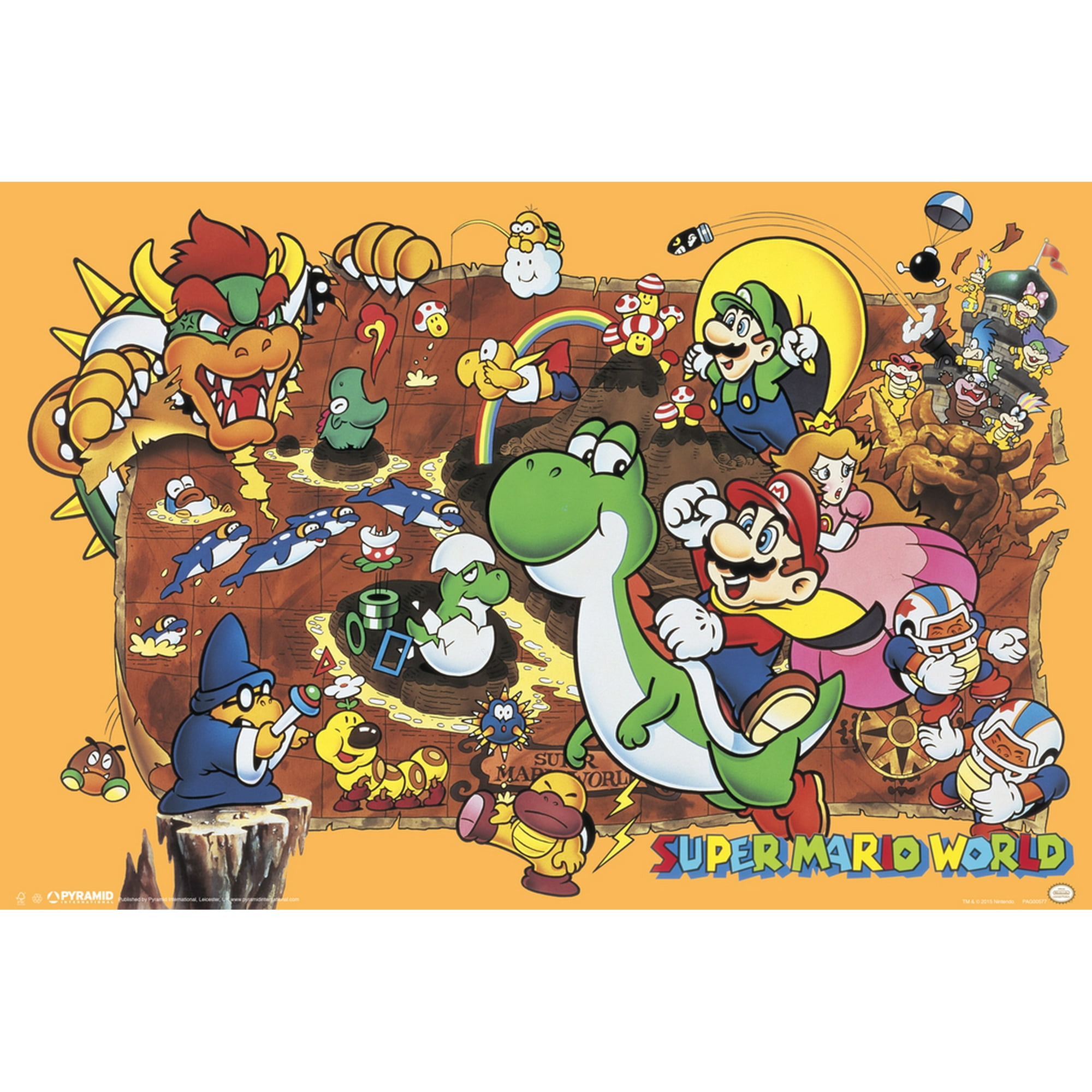 Posters Of Mario Bros Yoshi