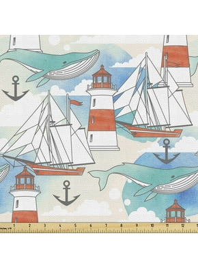 Ambesonne Fabric by the Yard in Shop Fabric by Size - Walmart.com