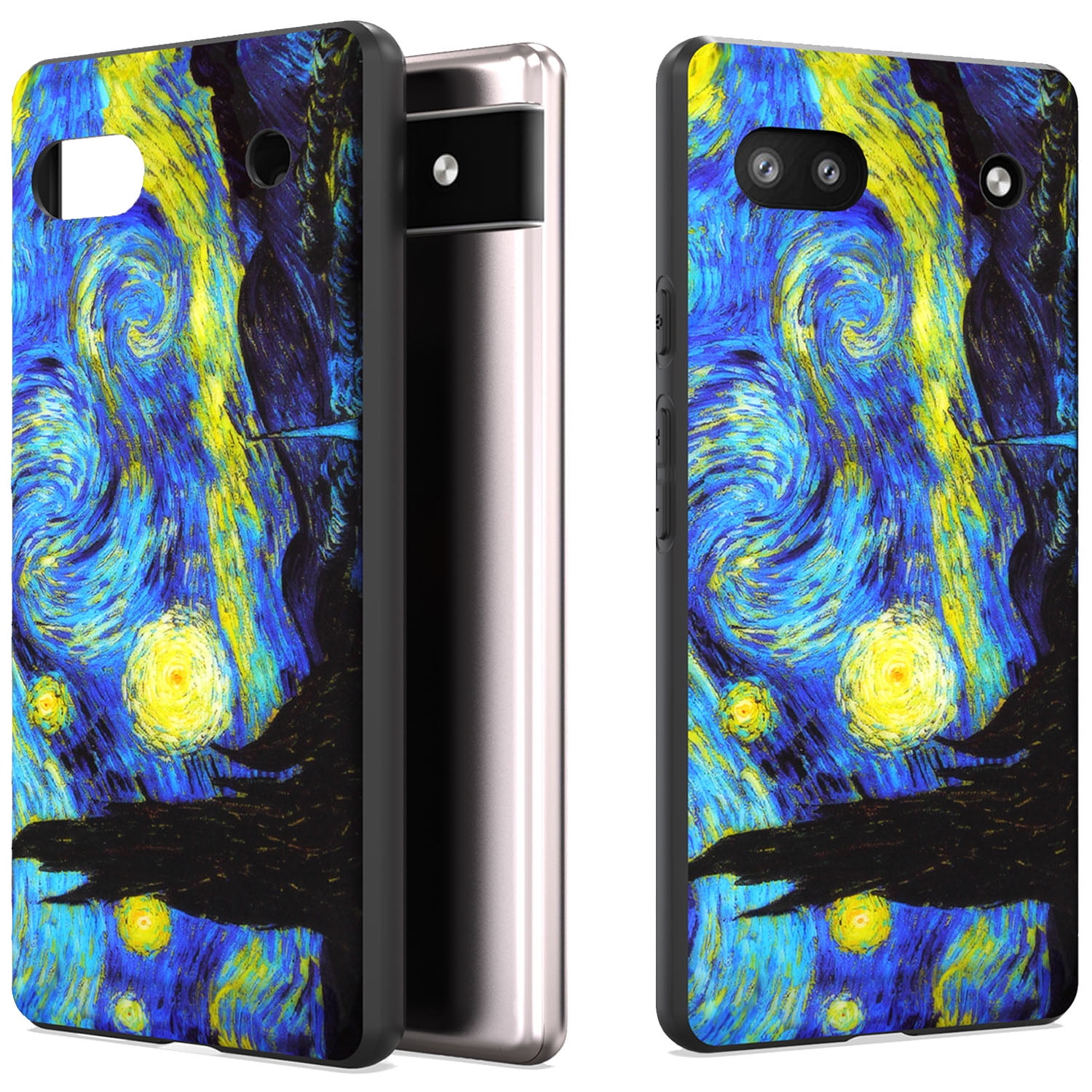 CoverON Art Design For Google Pixel 6a Phone Case, Flexible Rubber Slim ...