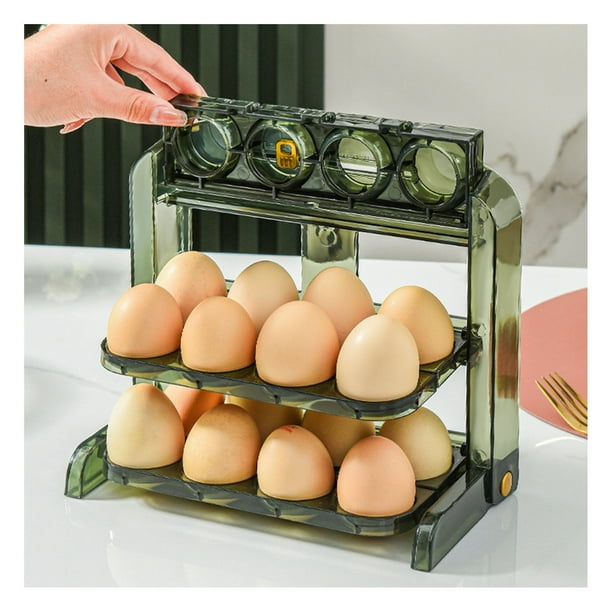 Egg Organizer,Foldable Egg Storage Container Foldable Egg Holder Egg ...