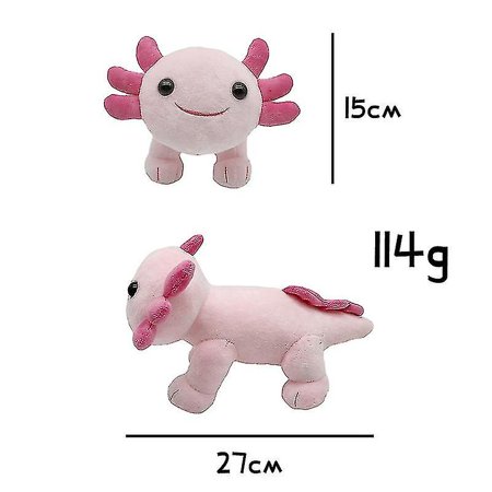 Cht-minecraft Axolotl Plush Toys Pink Minecraft Plushies Stuffed Doll ...
