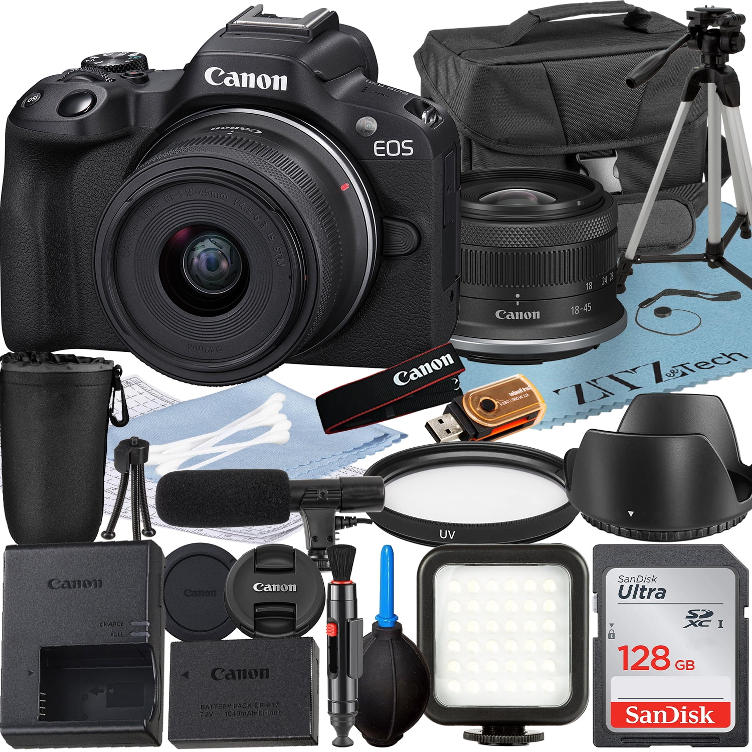 Click here for Canon Eos R50 Mirrorless Camera With Rf-S 18-45mm... prices