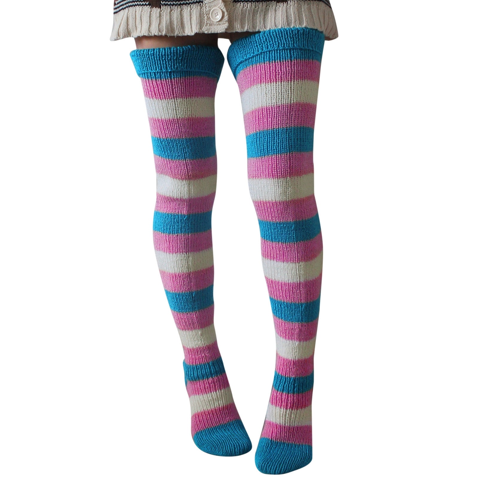 Noarlalf Socks For Women Stockings Stockings Cotton Ladies High Women
