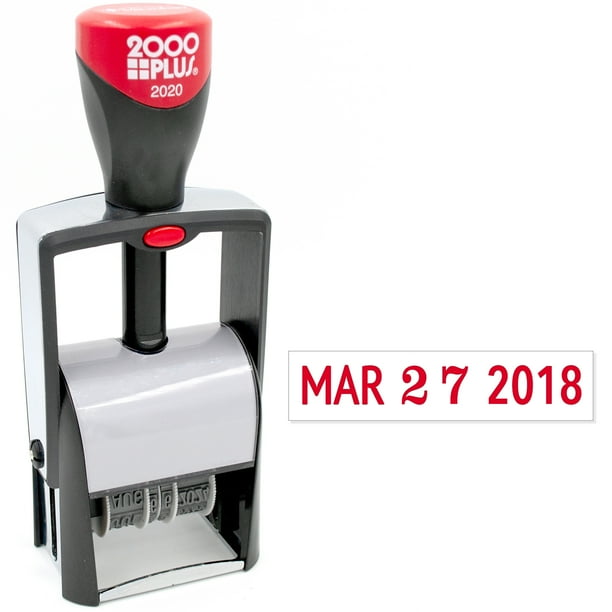 2000 Plus 2020 Heavy Duty Date Stamp, Large Date Size - Exclusive 12 ...