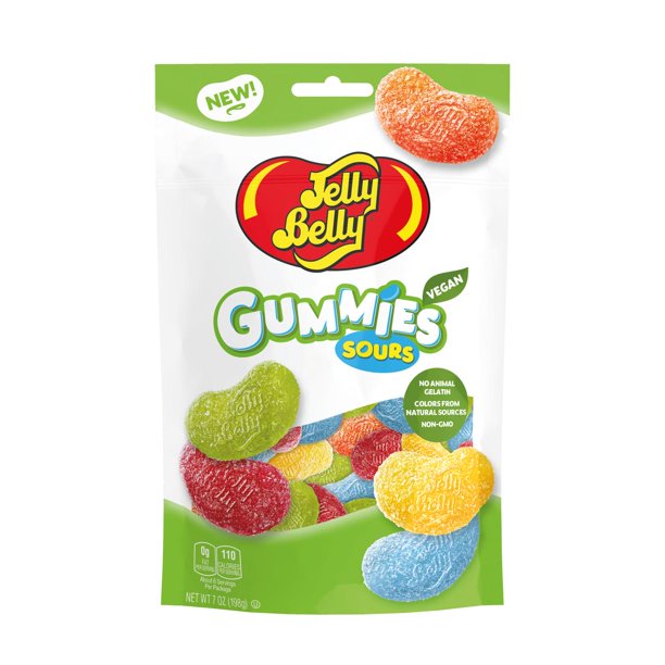 Jelly Belly Assorted Sour Gummies, 7 Oz Bag - Walmart.com