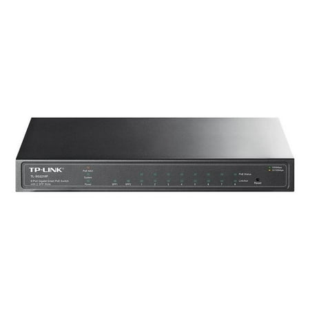 TP-Link TL-SG2210P 8-Port Gigabit Smart PoE Switch with 2 SFP Slots ...