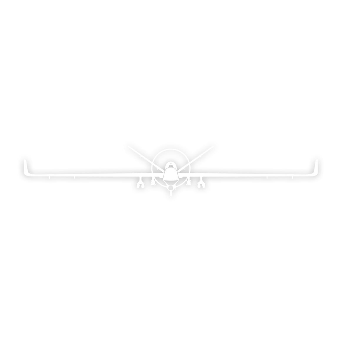 MQ-9B SkyGuardian Sticker Decal Die Cut - Self Adhesive Vinyl ...