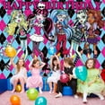 Monster High Backdrop Banner Party Supplies Poster Movie Theme ...