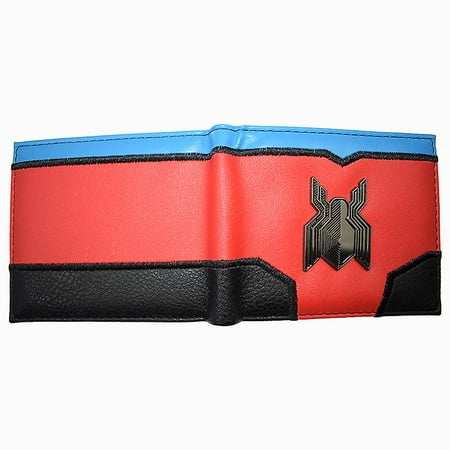 Spiderman Wallet Cartoon Wallet Men's Short Purse Cool Design Boy's ...