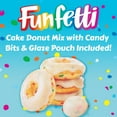 (6 pack) Pillsbury Funfetti Cake Donut Mix with Candy Bits, 16.2 oz Box ...