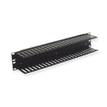 StarTech Steel 2U Horizontal Finger Duct Rack Cable Management Panel ...