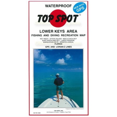 Top Spot N209 Map- Lower Key AreaKey West To Rebecca Shoal LORAN-C ...