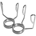 Titan Fitness 2 Pack Olympic Barbell Spring Clips, 50mm Diameter ...