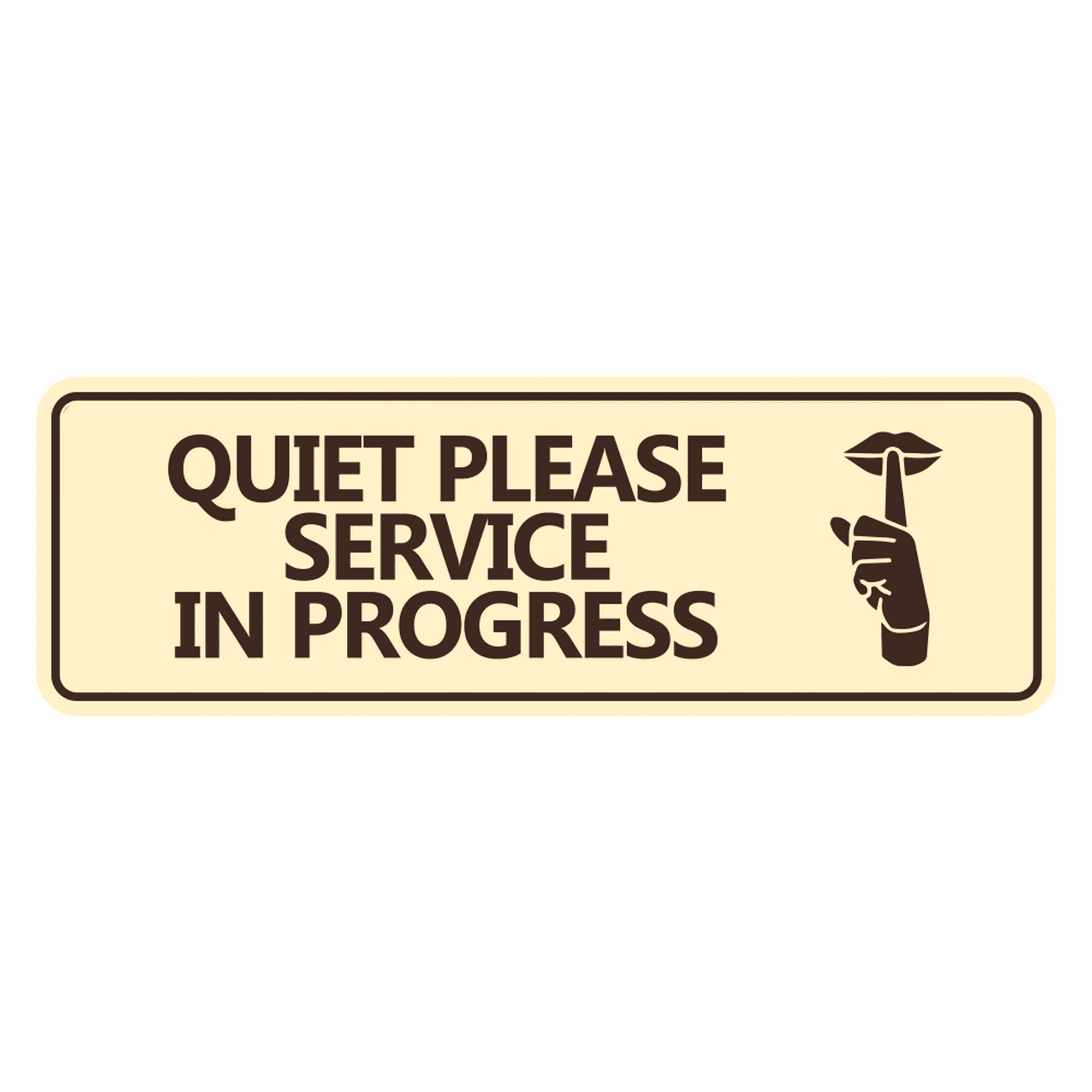 Quiet Please Work In Progress