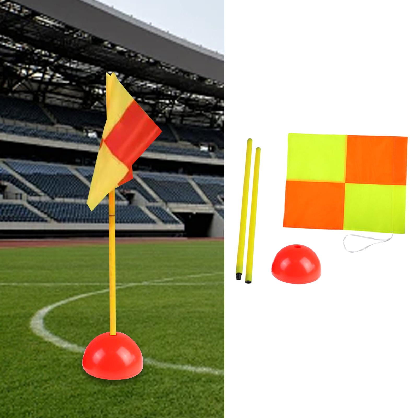 Bandera de esquina de fútbol, postes de agilidad de fútbol, bandera de ...