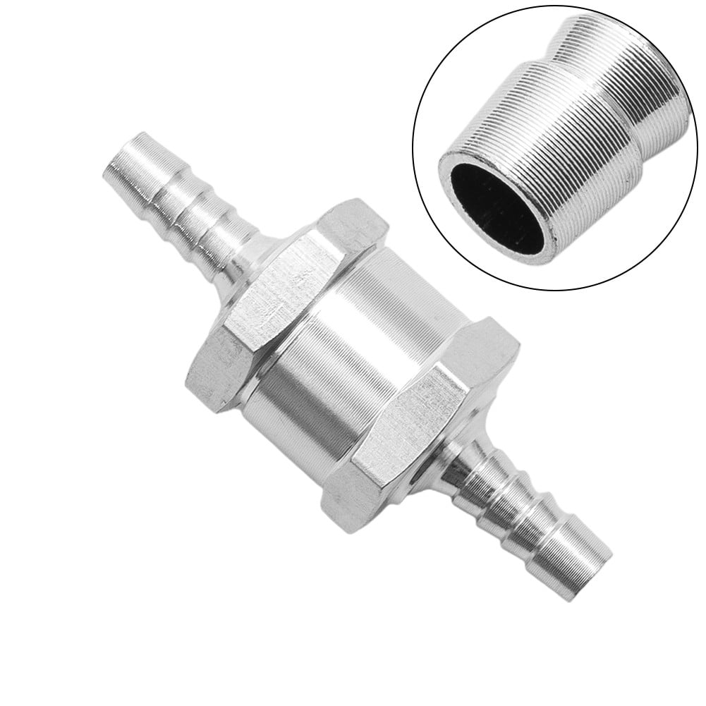 Sufanic 6mm Aluminum One-Way Check Valve Fuel Water Vapor/Air Vacuum ...