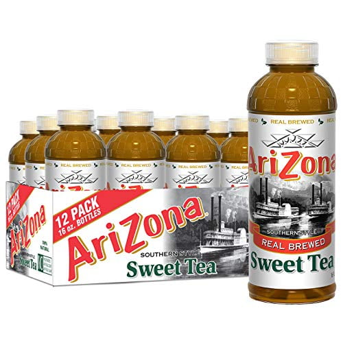 Arizona Premium Brewed Southern Style Sweet Tea, 16 Fl Oz (Pack of 12 ...