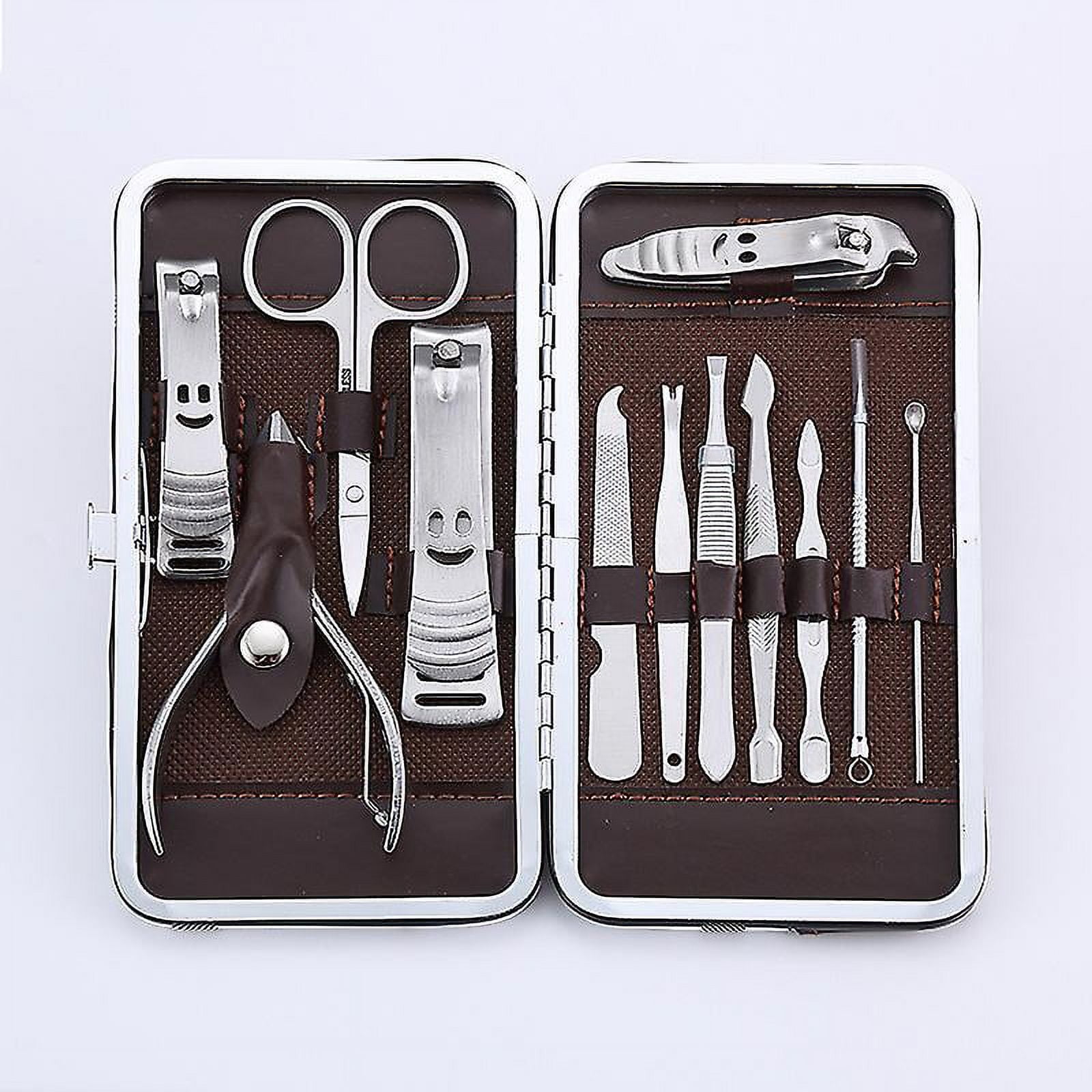 Click here for Geecy 12 Piece Nail Care Set Nail Cutter Cuticle C... prices