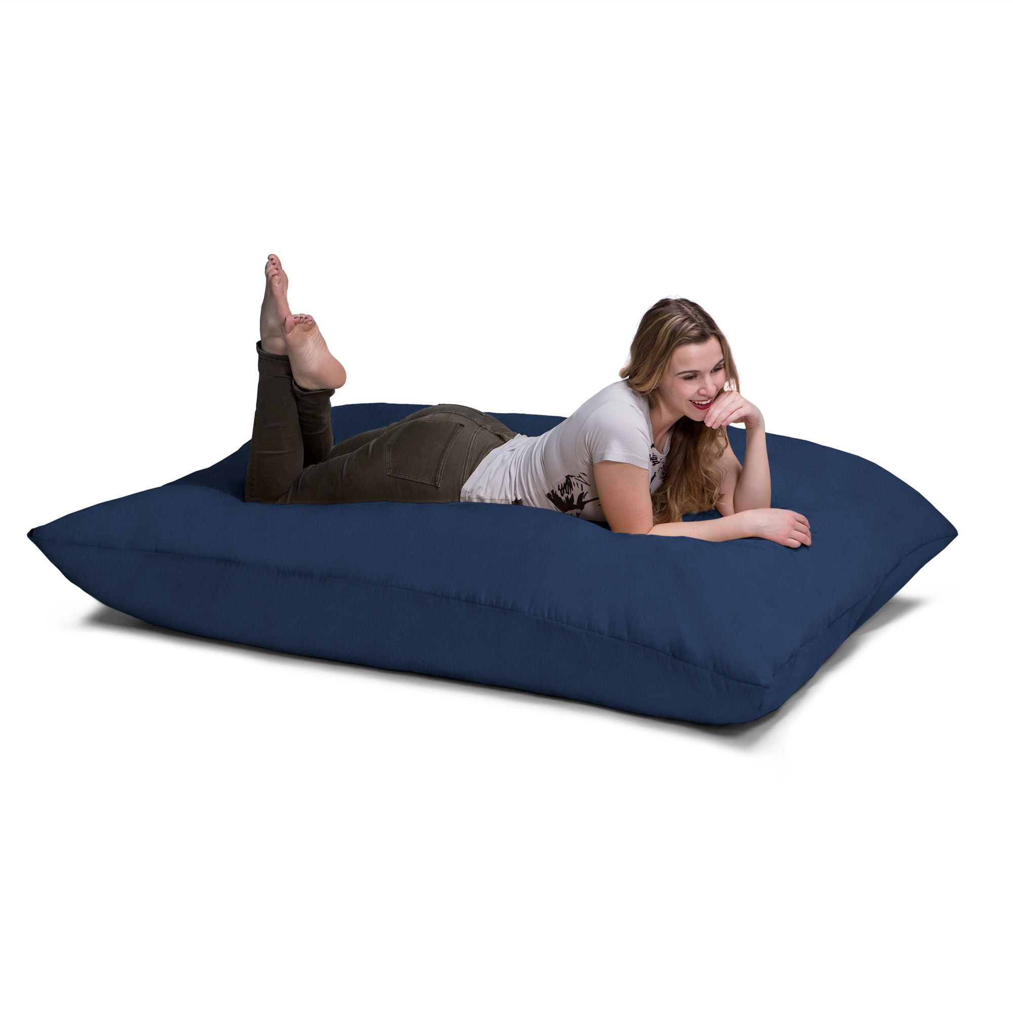 Click here for Jaxx 5.5 Ft Pillow Saxx Bean Bag Pillow  Navy 5.5 prices