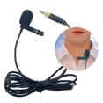 PVC Mic 3.5mm Lavalier Clip-on Microphone with Strong Anti Interference ...