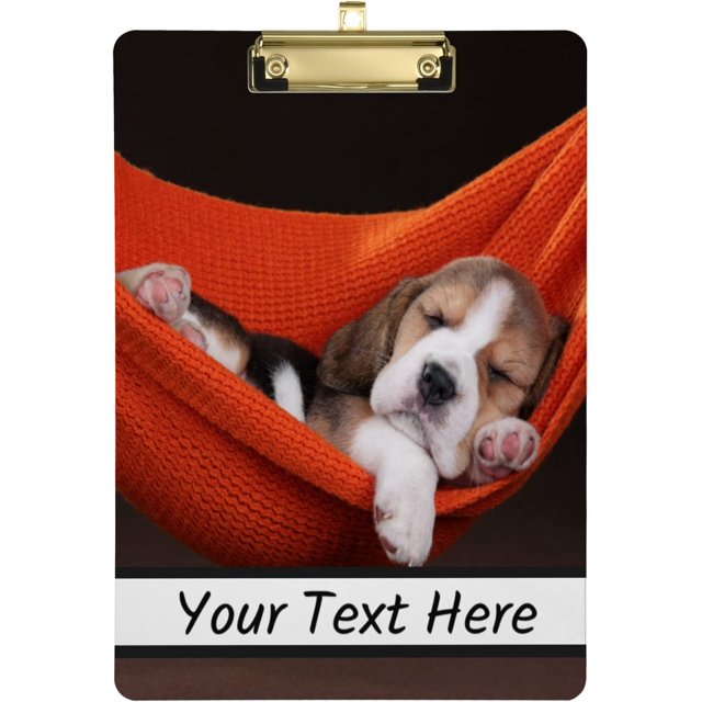 FMSHPON Dog Clipboard Hardboard Wood Nursing Clip Board and Pull for ...