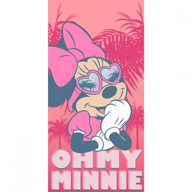 Disney Minnie Mouse Oh My Minnie 27x54 Beach Towel - Walmart.ca