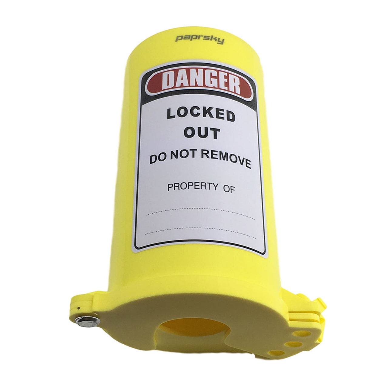 Cylinder Lockout (Yellow Lid) PS-LOTO-CLY PACK OF 3 - Walmart.com