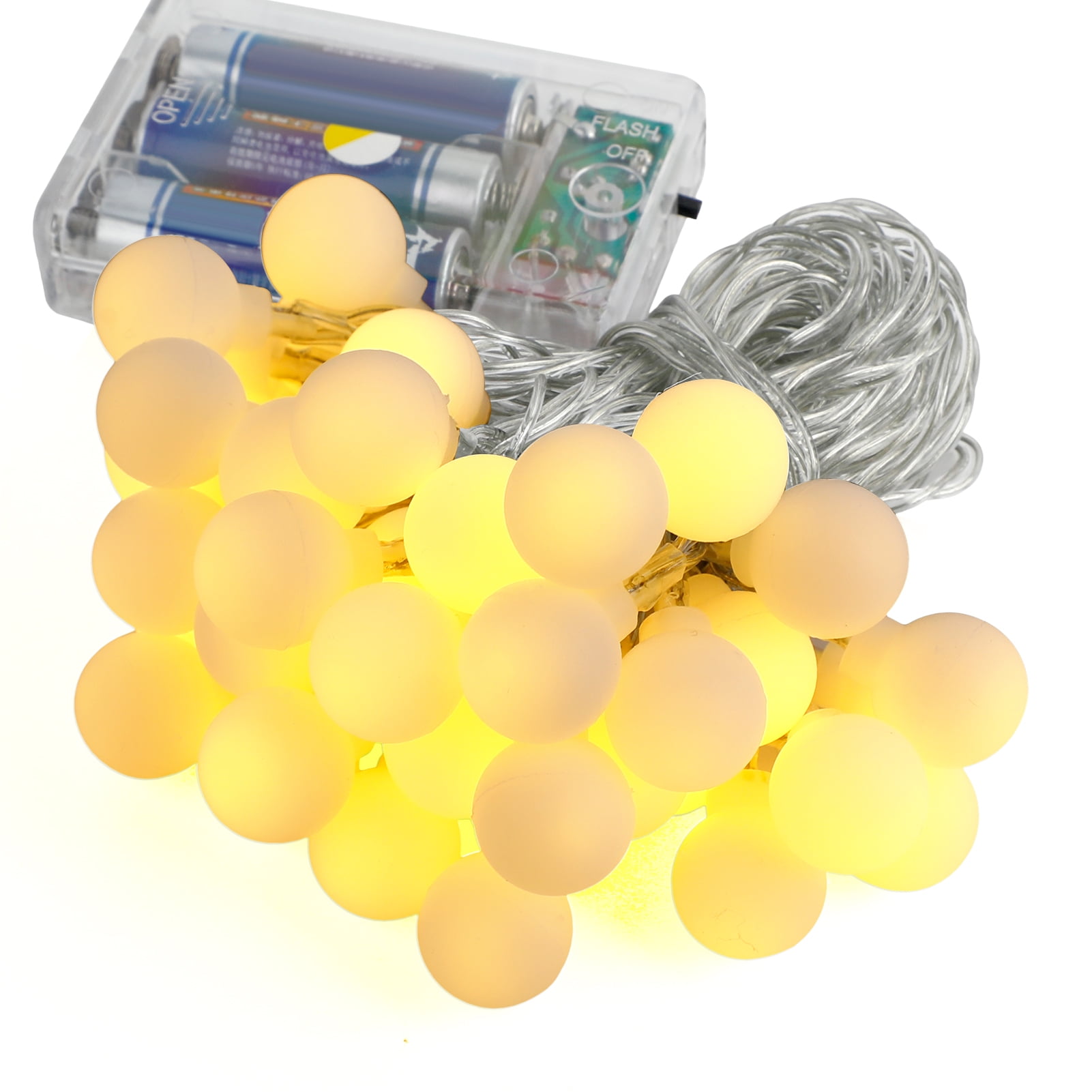 Click here for Coofit 20ft 40-Led Christmas String Light Battery... prices