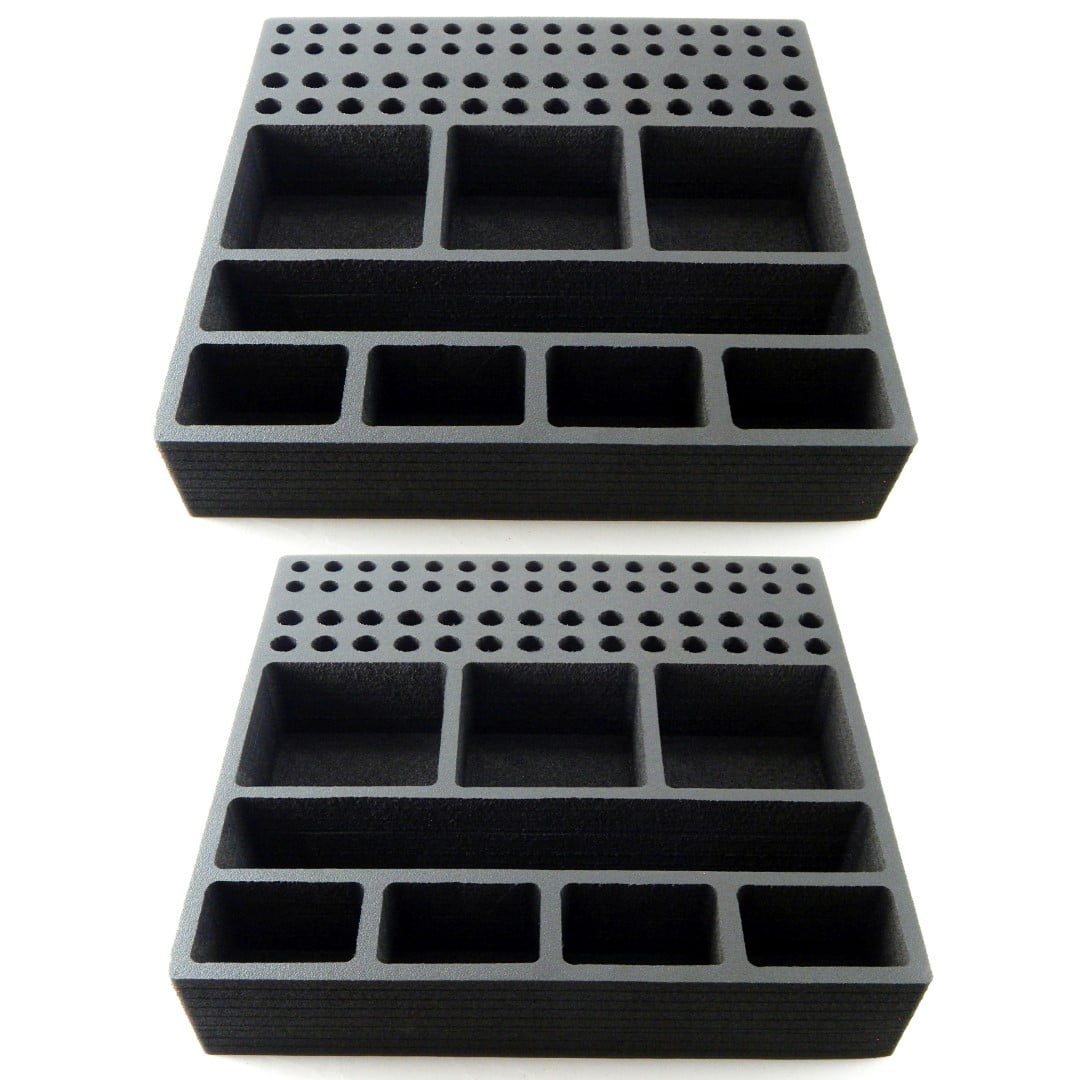 Polar Whale 2 Phlebotomy Draw Stations Tray Lab Organizer Holder ...