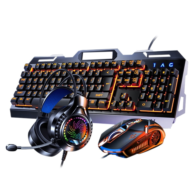 Click here for Nobrand Rgb Color Backlit 104 Keys Gaming Mouse He... prices