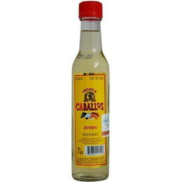 Paquete de 3 Tequila 3 Caballos Joven 250 ml | Bodega Aurrera en línea