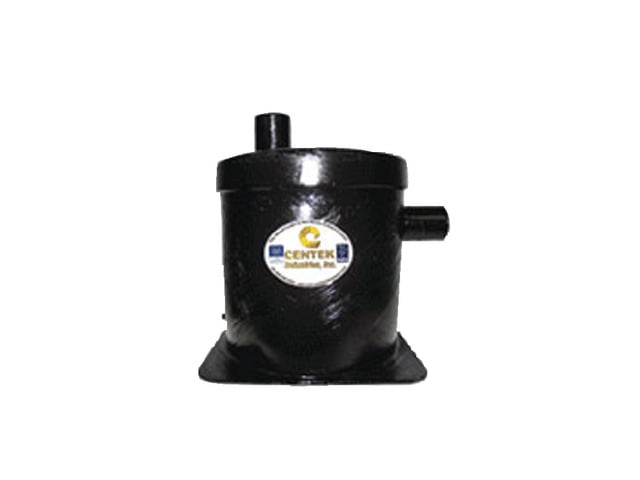 New Vernalift Wet Marine Exhaust Muffler centek 1500025 Ports 2" Height ...