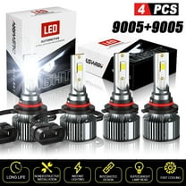 BMZONCC Combo LED Headlight 9005 H11, High Low Beam Bulbs Kit, Xenon ...