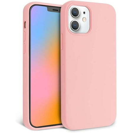 FELONY CASE - Pastel Pink iPhone 12 Mini Case -Liquid Silicone Phone ...