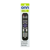 onn Universal 6-Device Remote, Black - Walmart.com