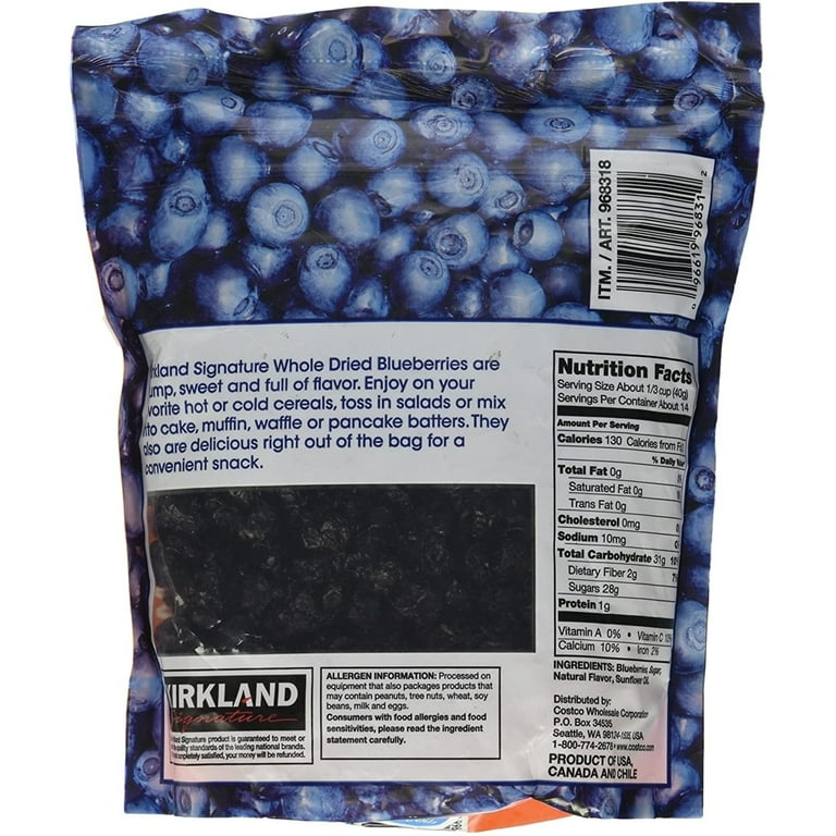 Dried Blueberries Kirkland