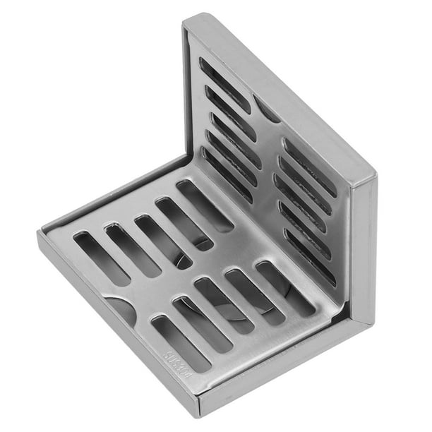 L Shaped Drain, Corner Floor Drain Practical 304 Stainless Steel Fine ...