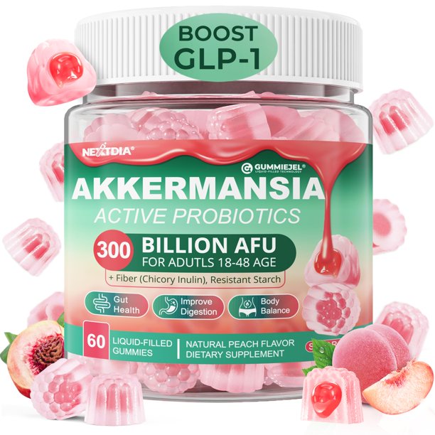 Gomitas probióticas Nextdia Akkermansia 300 mil millones de AFU ...