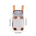Cheapark Pet Backpack Pet Carrier Backpack Breathable Mesh Double ...