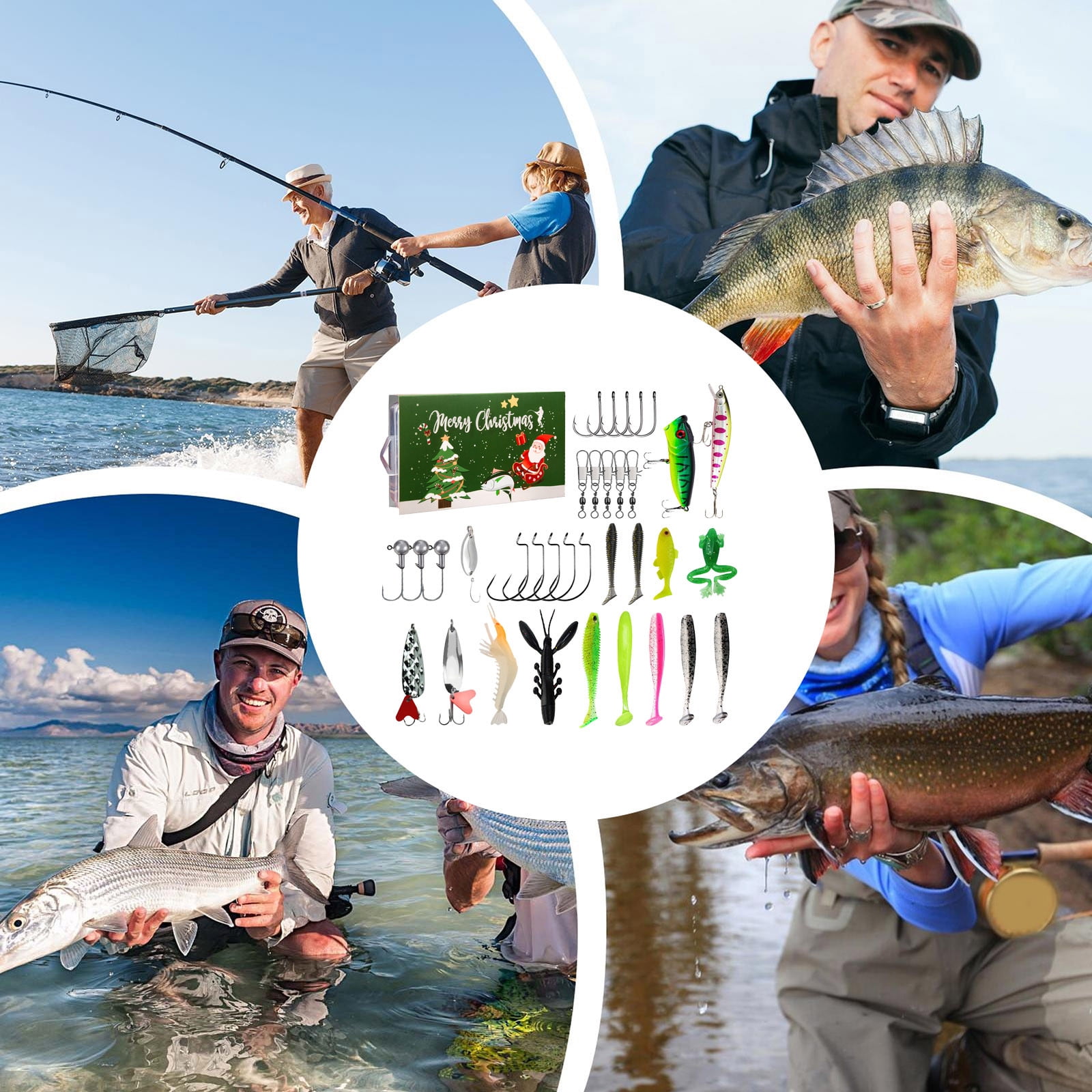 Click here for Vivavault 24 Day Fishing Countdown Calendar For Ch... prices