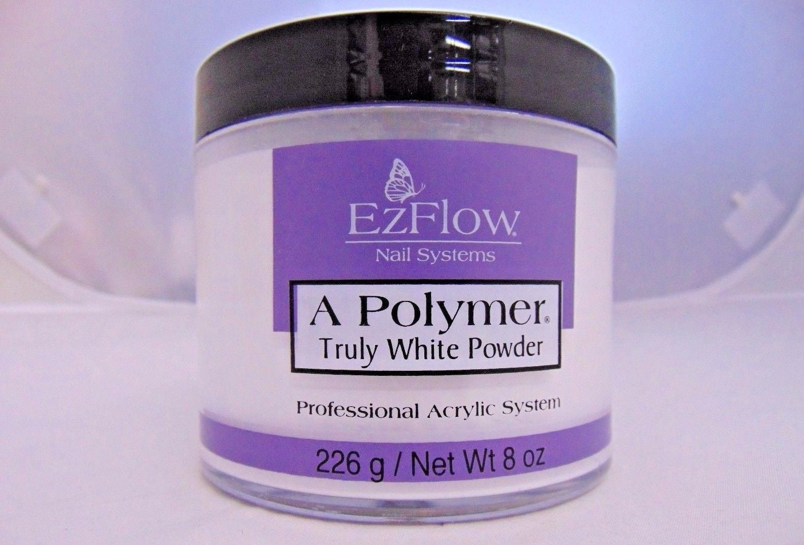 Ezflow Acrylic Nail Powder A Polymer - Truly White Powder 8oz #66058 ...