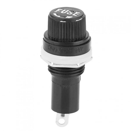 Fuse Holder Socket, Practical Glass Tube Fuses Holder Pa66 Industrial ...
