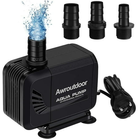 Submersible Water Pump, Mini Aquarium Pump, Adjustable Fountain Pump ...