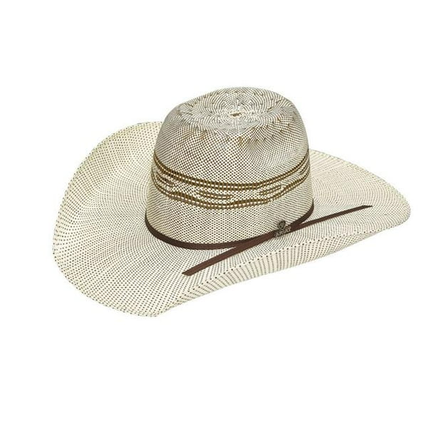 Ariat - Ariat A73164-7.125 Mens Sisal Straw Punchy Western Hat, Brown ...